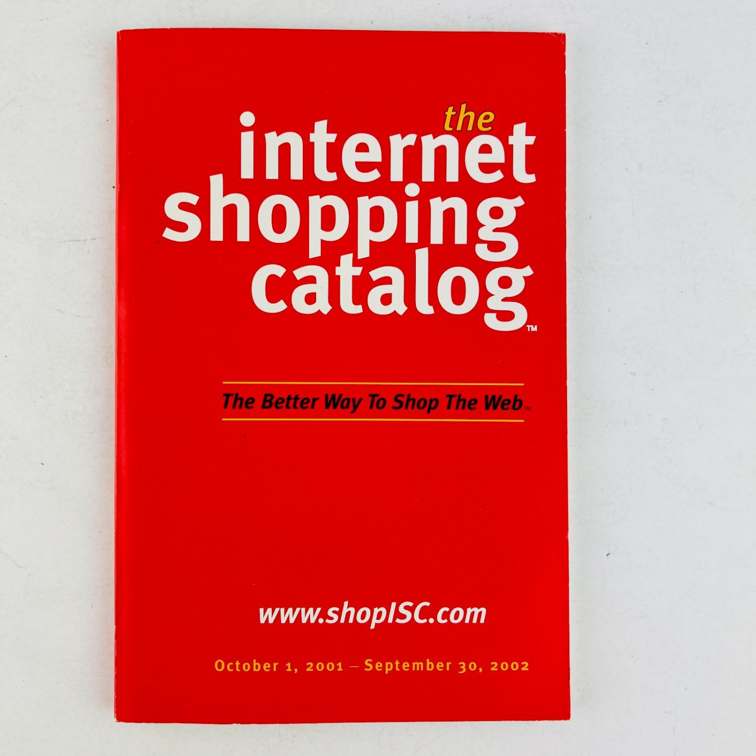 The Internet Shopping Catalog Book Vintage eCommerce Online Reference ...