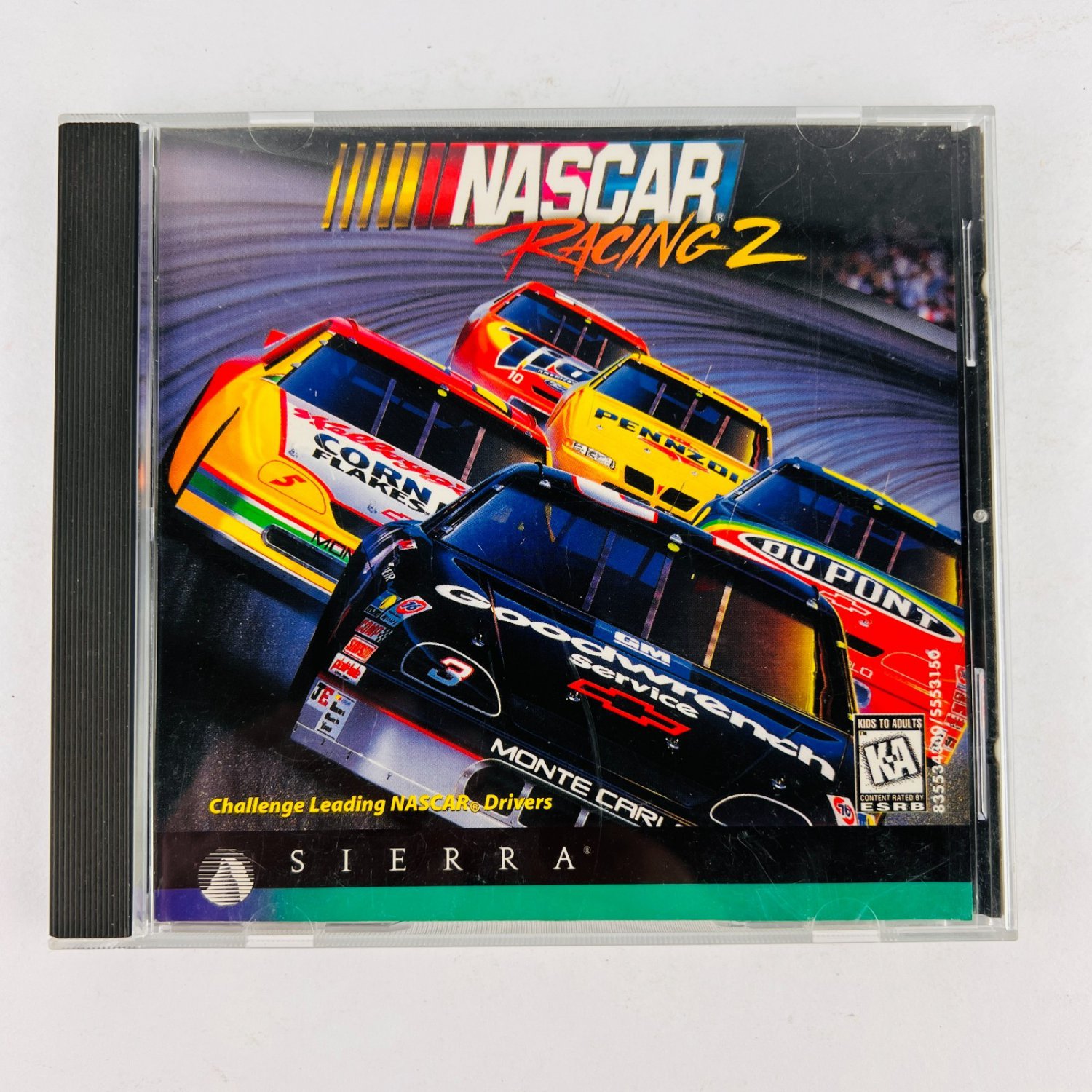 NASCAR Racing 2 PC CD Software Game Windows
