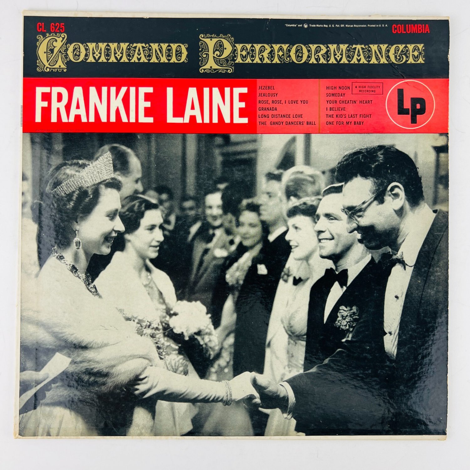 Frankie Laine – Command Performance Vinyl LP Record Album CL-625
