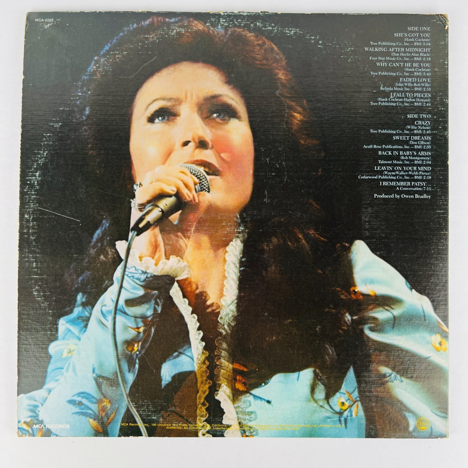 Loretta Lynn – I Remember Patsy Vinyl LP Record Album PROMO MCA-2265