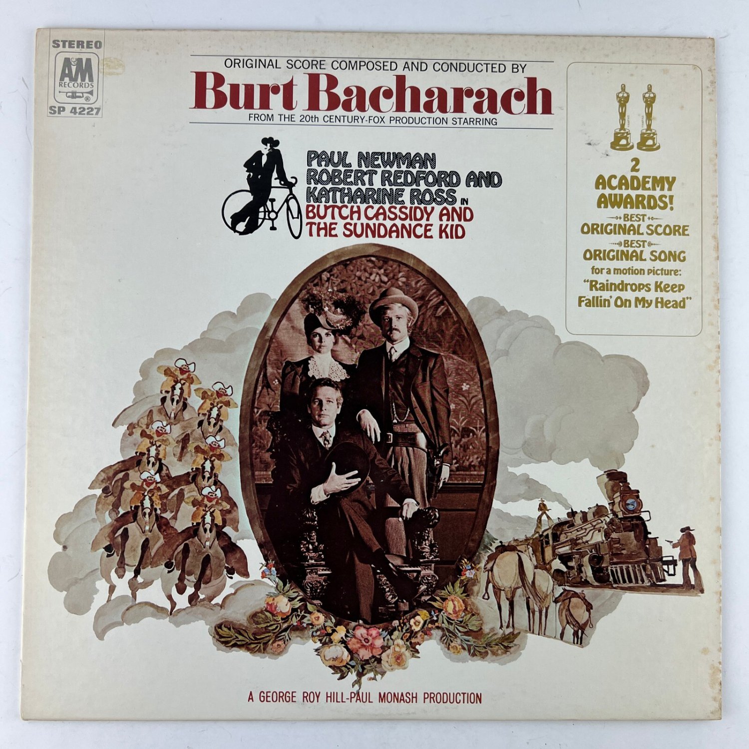 Burt Bacharach Butch Cassidy And The Sundance Kid Vinyl LP Record Album ...