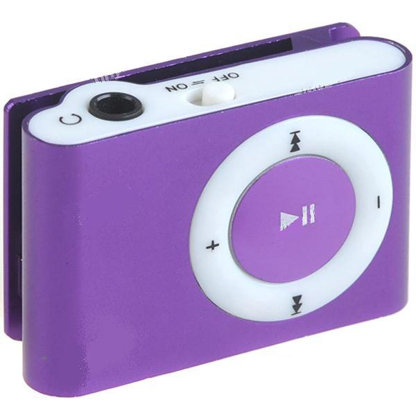 Rectangular Shaped Clip MP3 Music Player with Circle Operation Pad+ TF ...