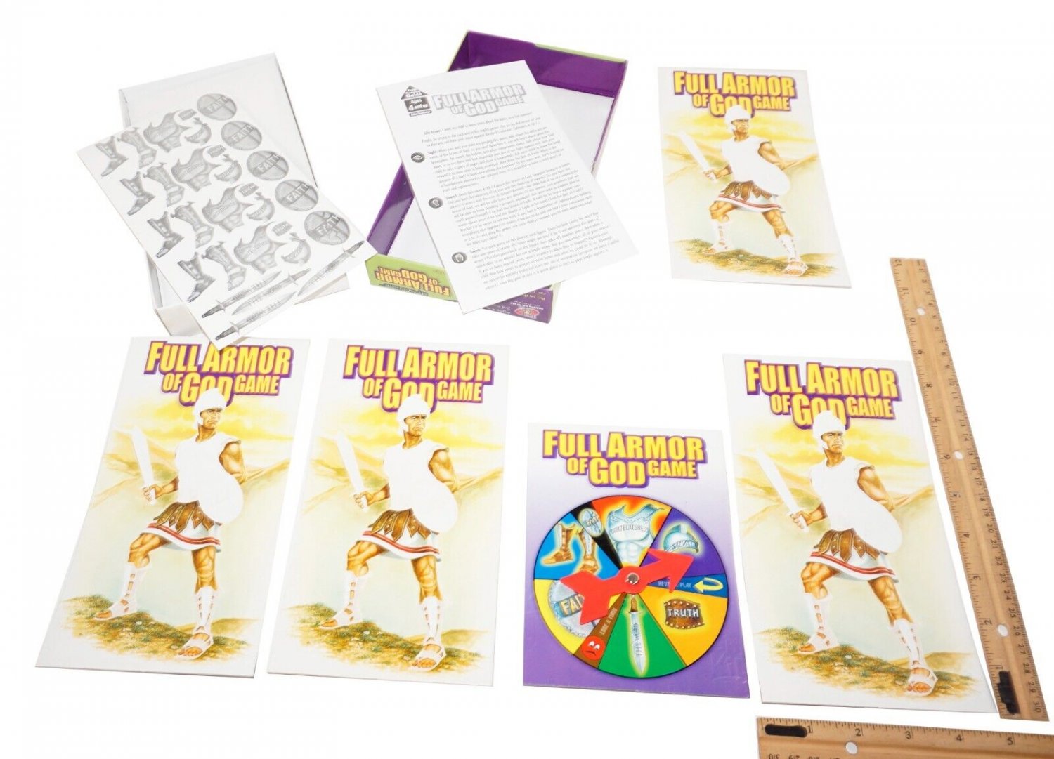 Full Armor of God Game - My First Cling Game - Fun Toy Classic 2001