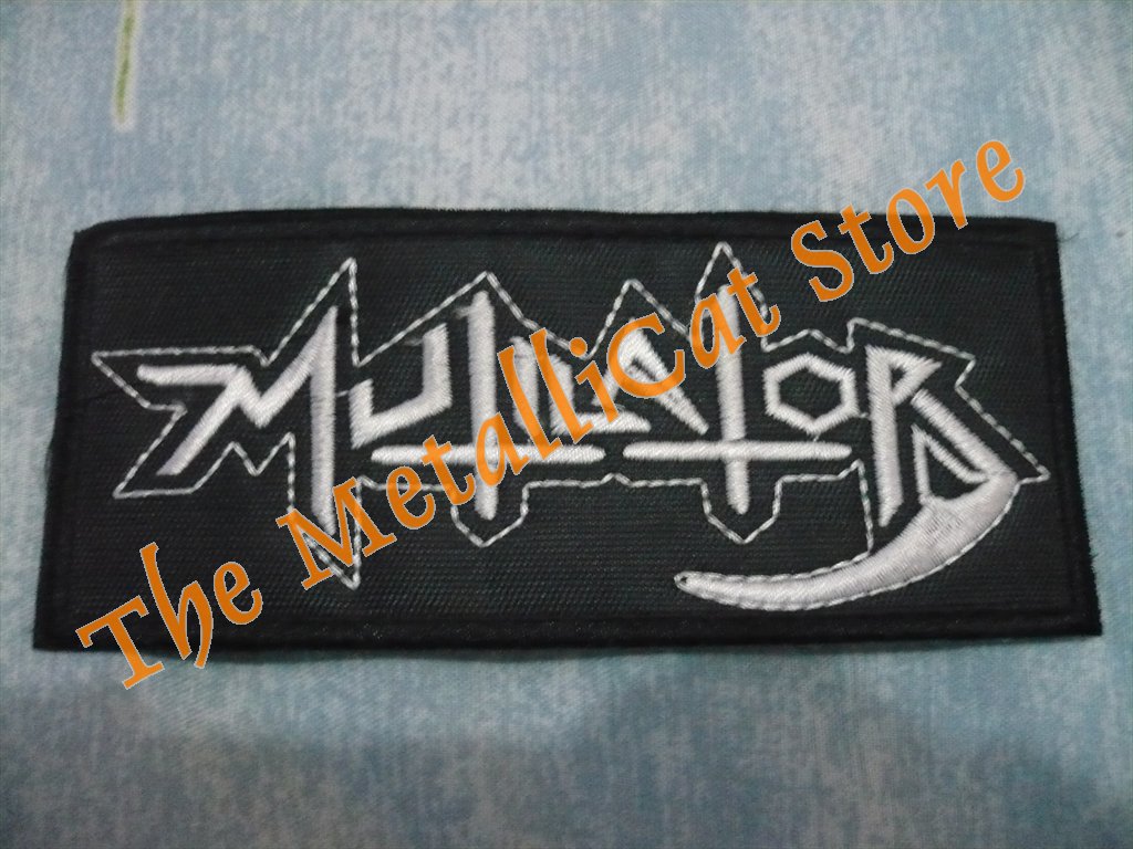 MUTILATOR Band Logo SMALL EMBROIDERED PATCH CD THRASH METAL