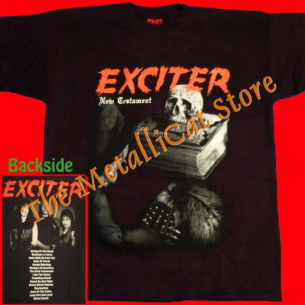 T-SHIRT EXCITER New Testament CD SPEED METAL SIZE XXL