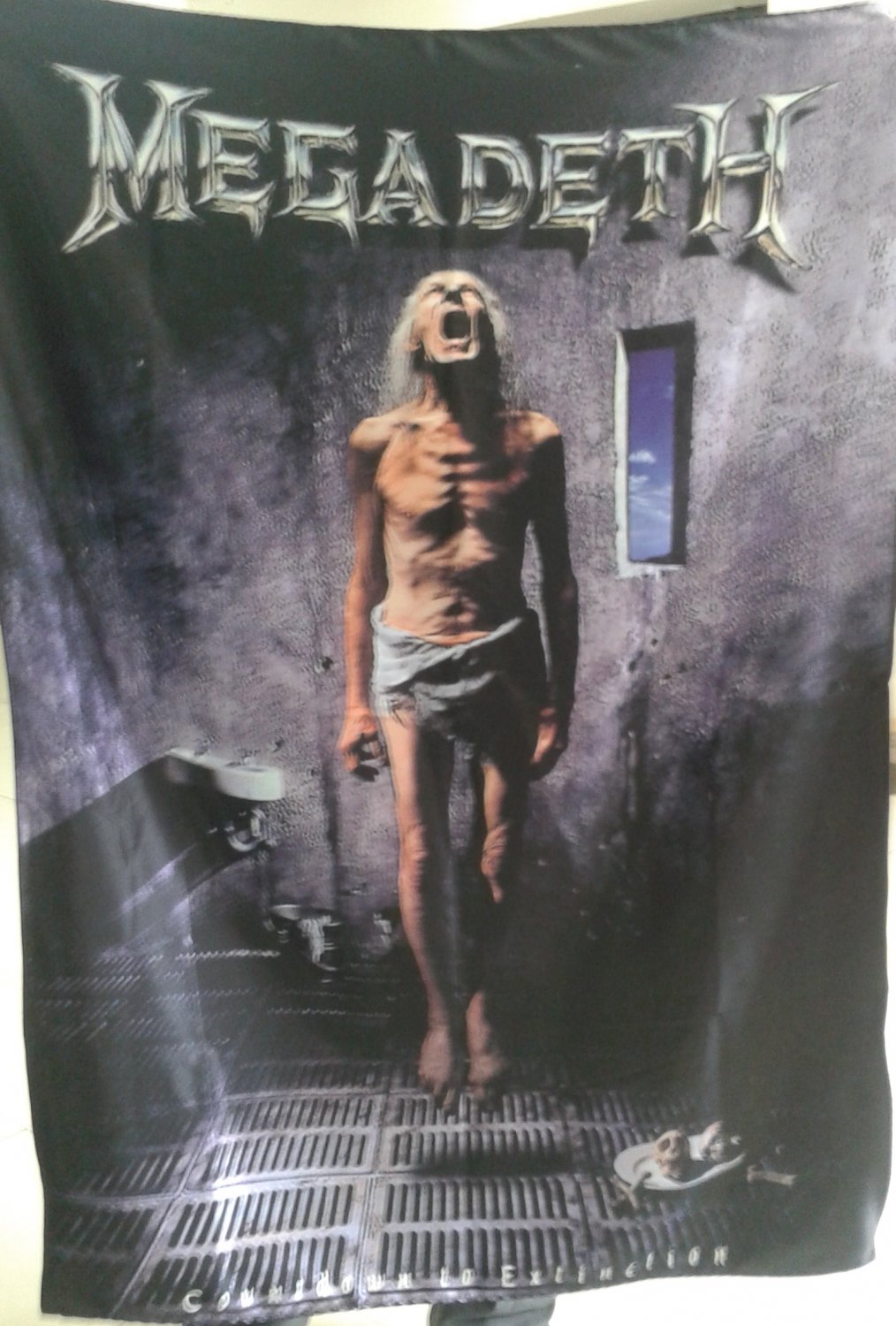MEGADETH Countdown to Extinction FLAG CLOTH POSTER WALL TAPESTRYAN ...