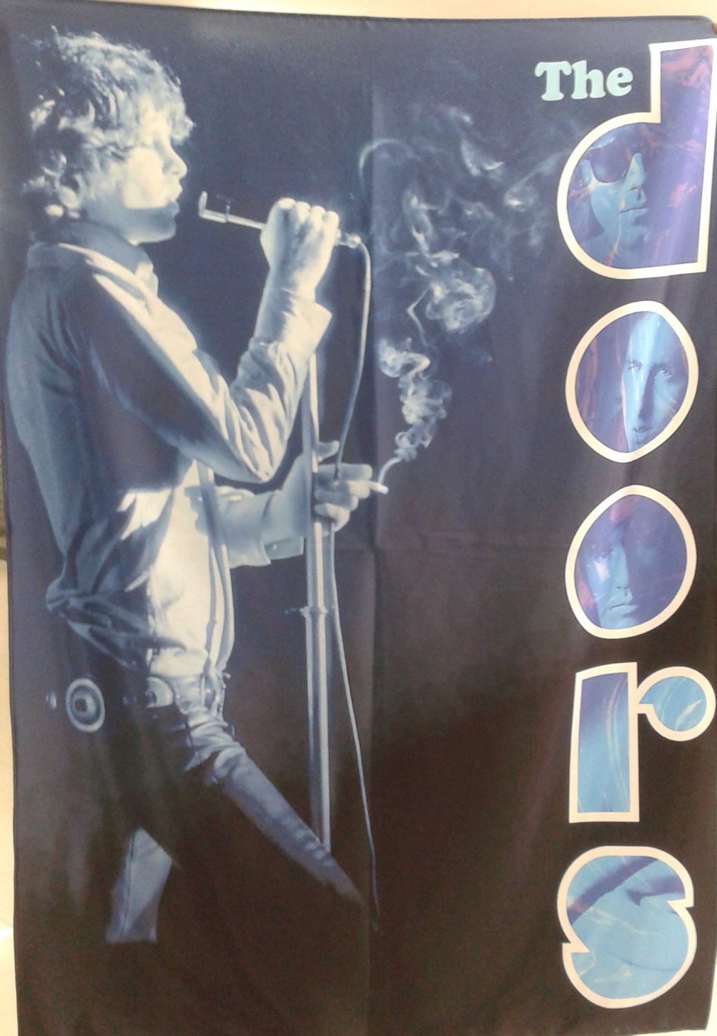 THE DOORS Jim Morrison FLAG BANNER CLOTH POSTER TAPESTRY Hard Rock
