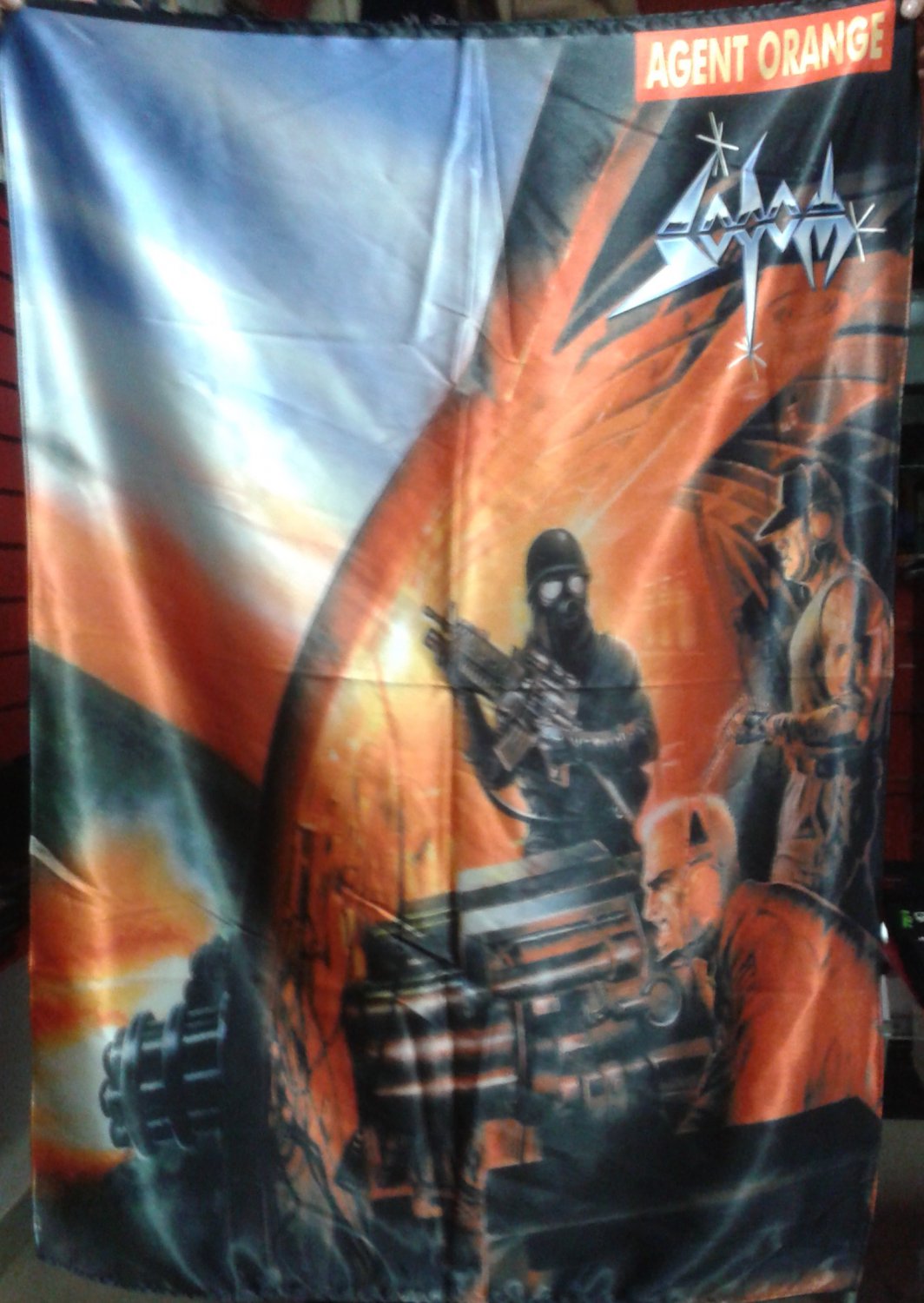 SODOM Agent Orange FLAG CLOTH POSTER WALL TAPESTRY BANNER CD Thrash Metal