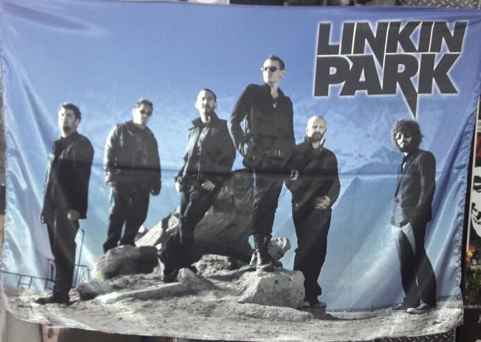 LINKIN PARK Special Collector's Edition FLAG CLOTH POSTER TAPESTRY ...