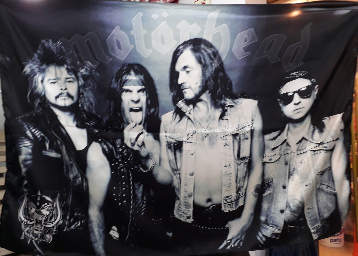 MOTORHEAD Wurzel FLAG CLOTH POSTER WALL TAPESTRY CD Heavy Metal