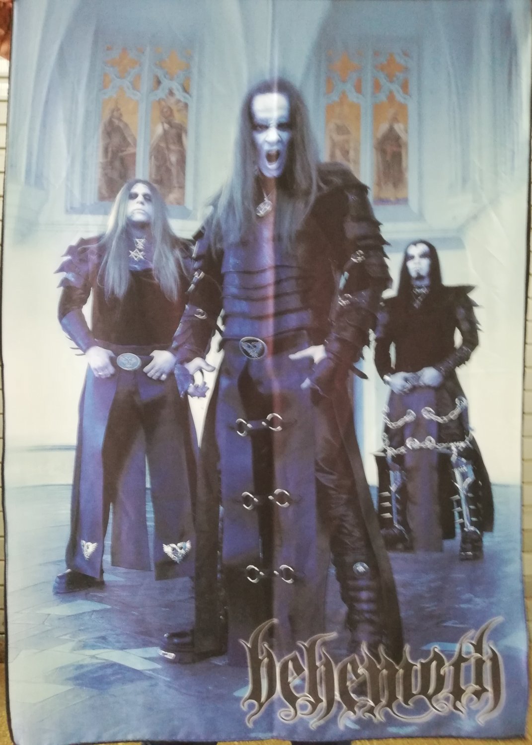 BEHEMOTH Demigod 1 FLAG BANNER CLOTH POSTER TAPESTRY Black Death Metal