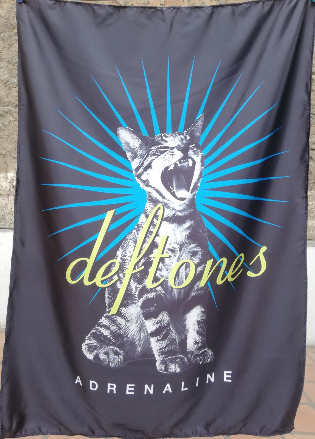 DEFTONES Adrenaline FLAG CLOTH POSTER TAPESTRY BANNER CD NU METAL ART ROCK