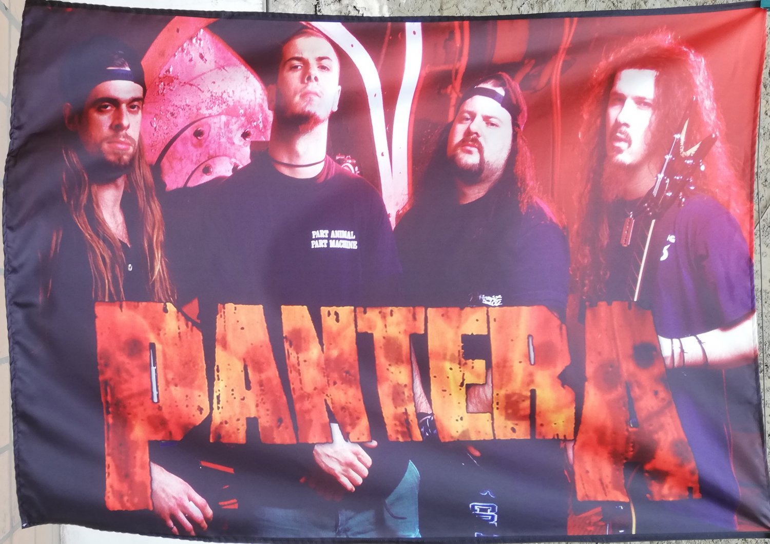 PANTERA History of Hostility FLAG POSTER WALL TAPESTRY BANNER CD Thrash ...