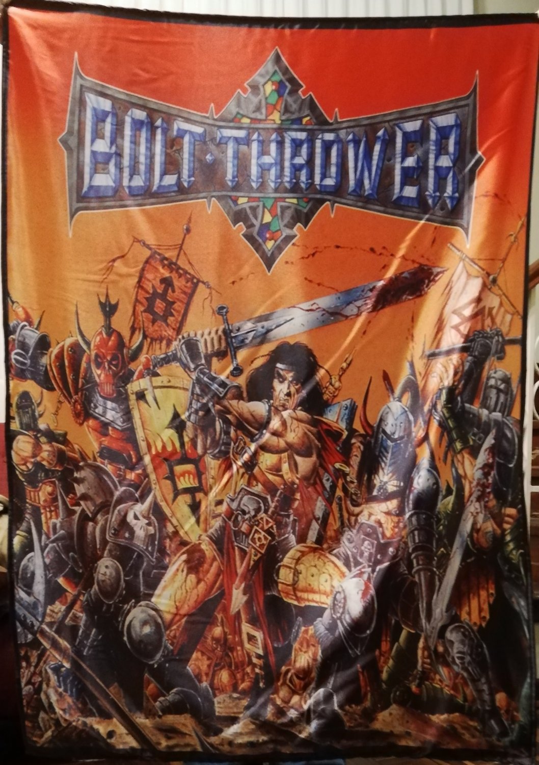 BOLT THROWER War Master FLAG CLOTH POSTER WALL TAPESTRY CD Death Metal