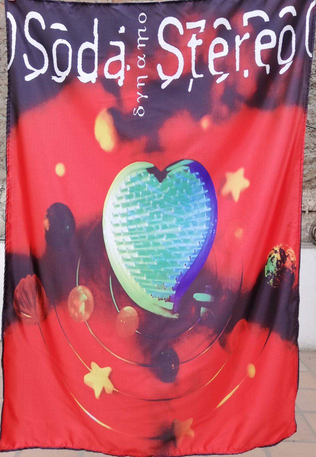 SODA STEREO Dynamo FLAG CLOTH POSTER TAPESTRY BANNER CD Cerati Zeta ...