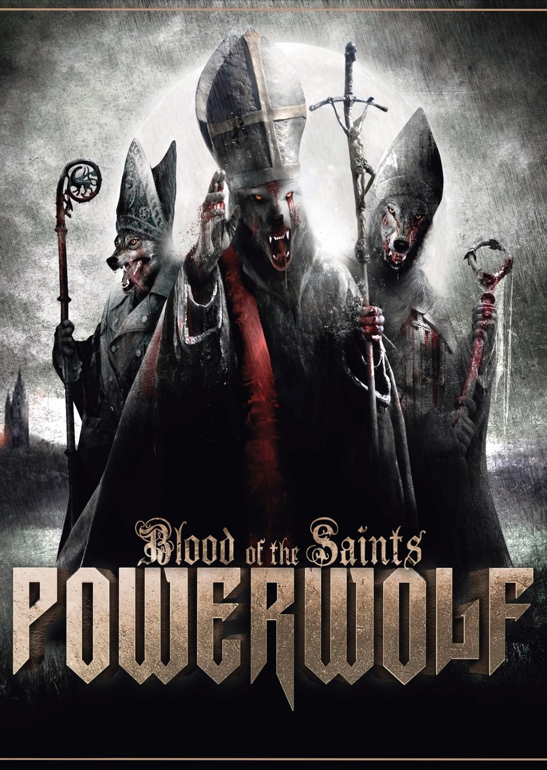 POWERWOLF Blood of the Saints FLAG CLOTH POSTER TAPESTRY BANNER CD ...
