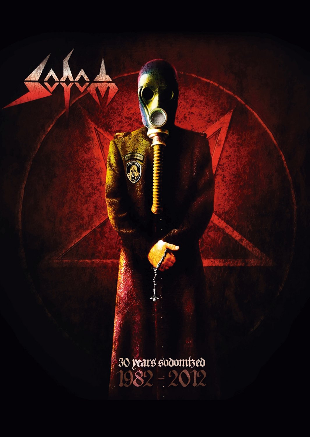 SODOM 30 Years: 1982-2012 FLAG CLOTH POSTER WALL TAPESTRY BANNER CD ...