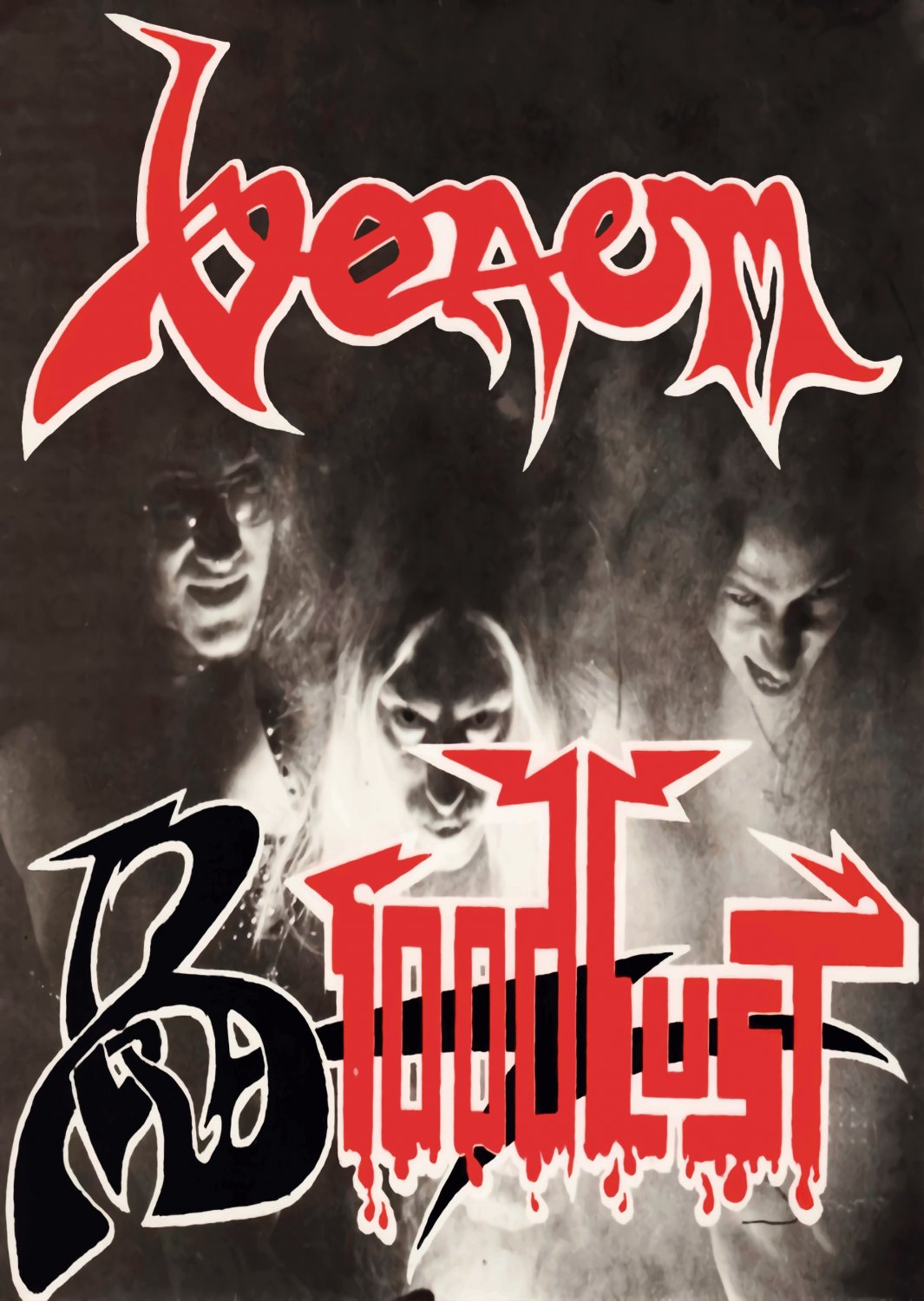 VENOM Bloodlust FLAG BANNER CLOTH POSTER WALL TAPESTRY CD Death Metal