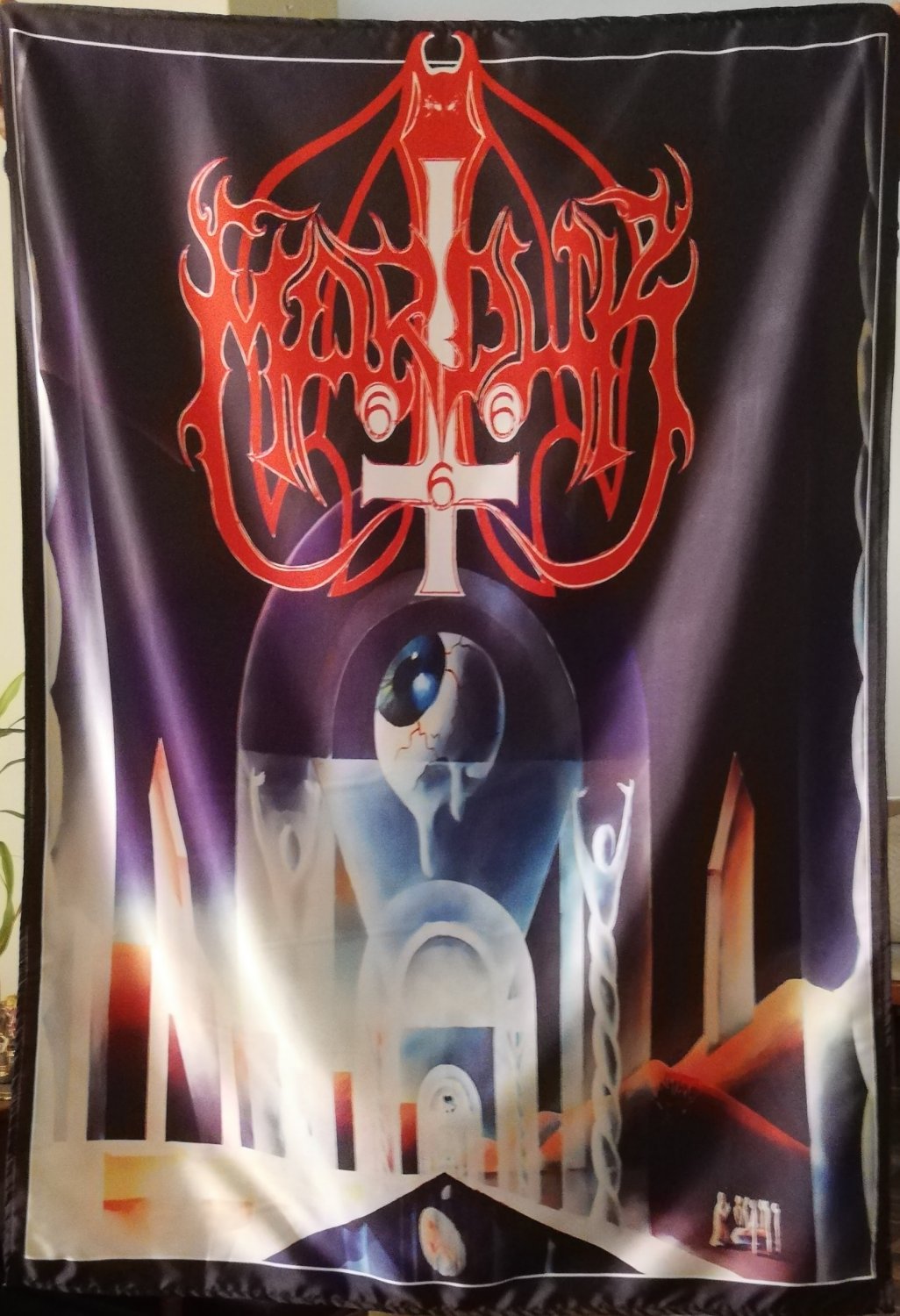 MARDUK Dark Endless FLAG CLOTH POSTER TAPESTRY BANNER CD BLACK METAL
