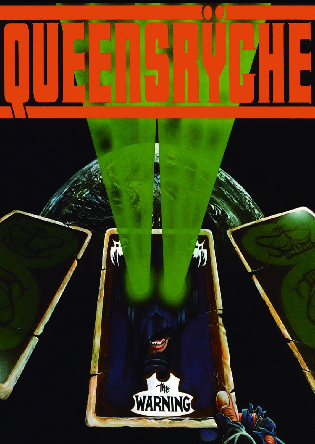 QUEENSRYCHE The Warning FLAG CLOTH POSTER WALL TAPESTRY BANNER CD