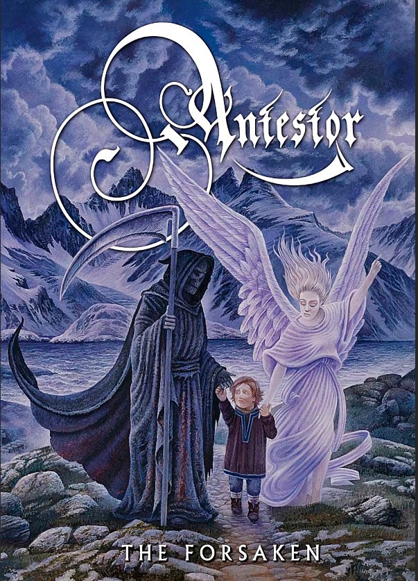 ANTESTOR The Forsaken FLAG CLOTH POSTER UNBLACK METAL