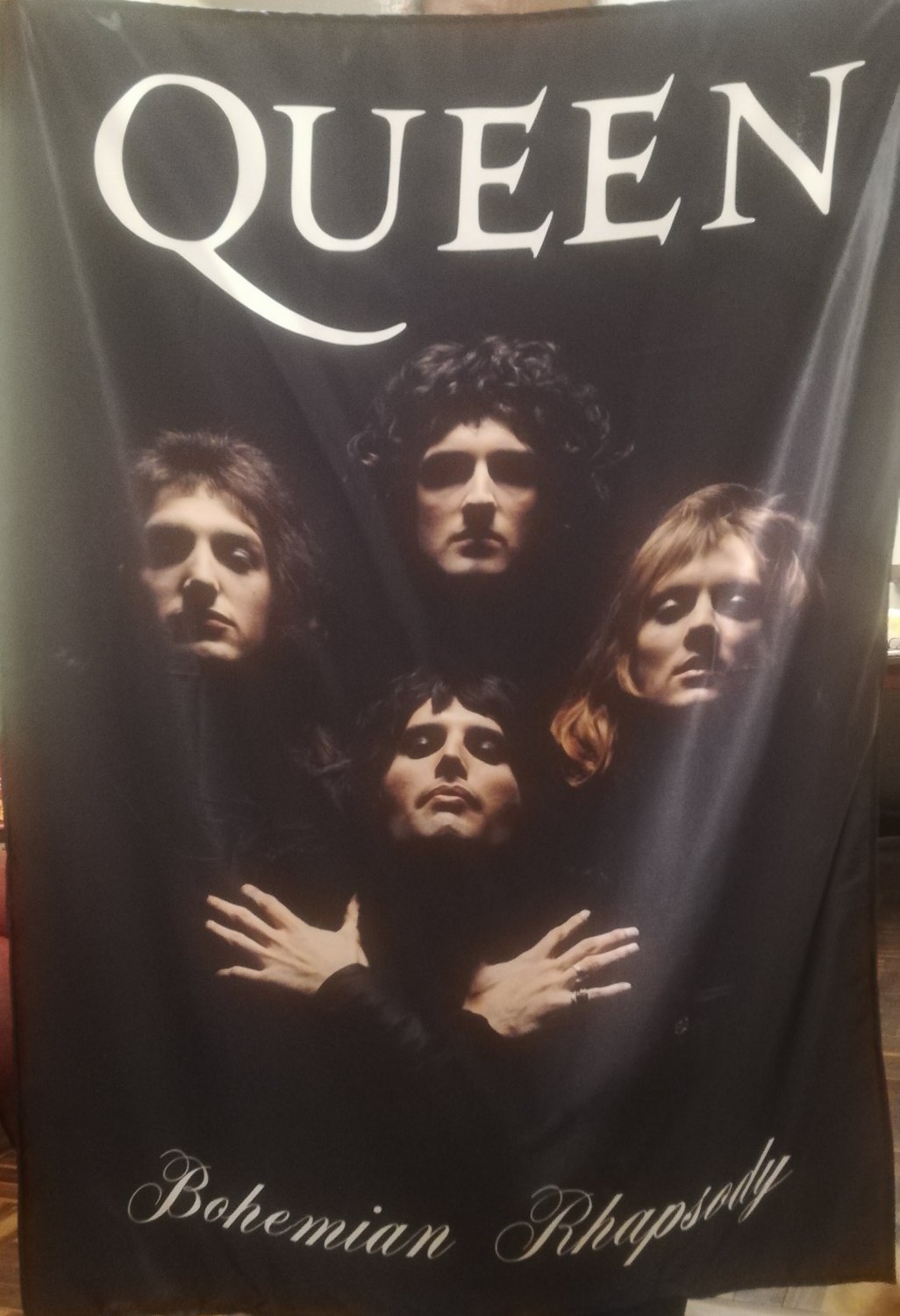 QUEEN Bohemian Rhapsody FLAG POSTER WALL TAPESTRY BANNER CD Freddie ...
