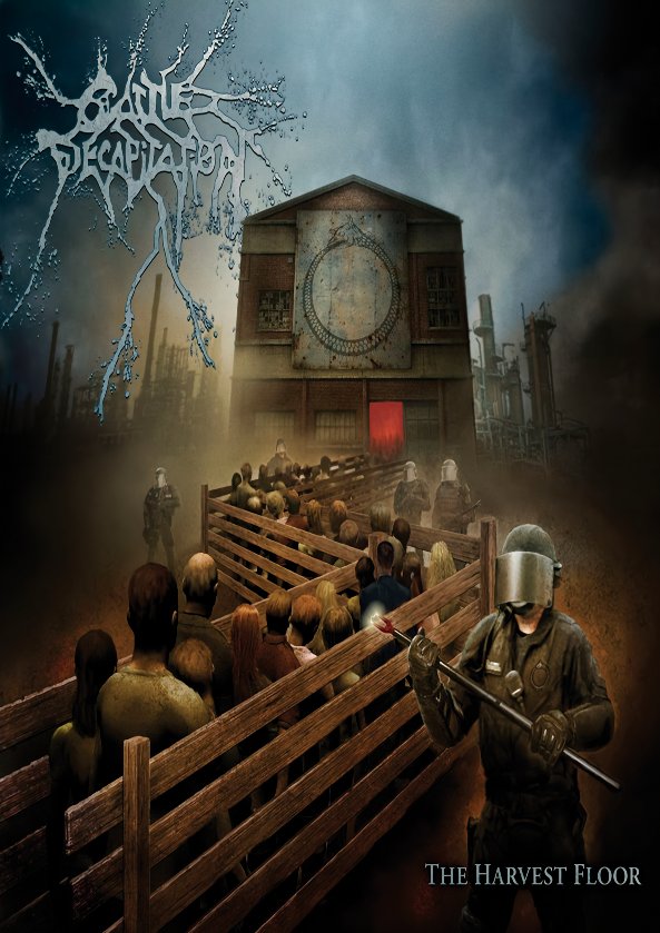 CATTLE DECAPITATION The Harvest Floor FLAG CLOTH POSTER Death Metal