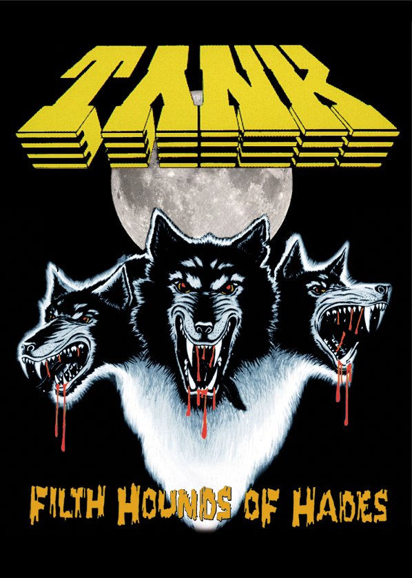 TANK Filth Hounds of Hades - Black FLAG CLOTH POSTER WALL TAPESTRY ...