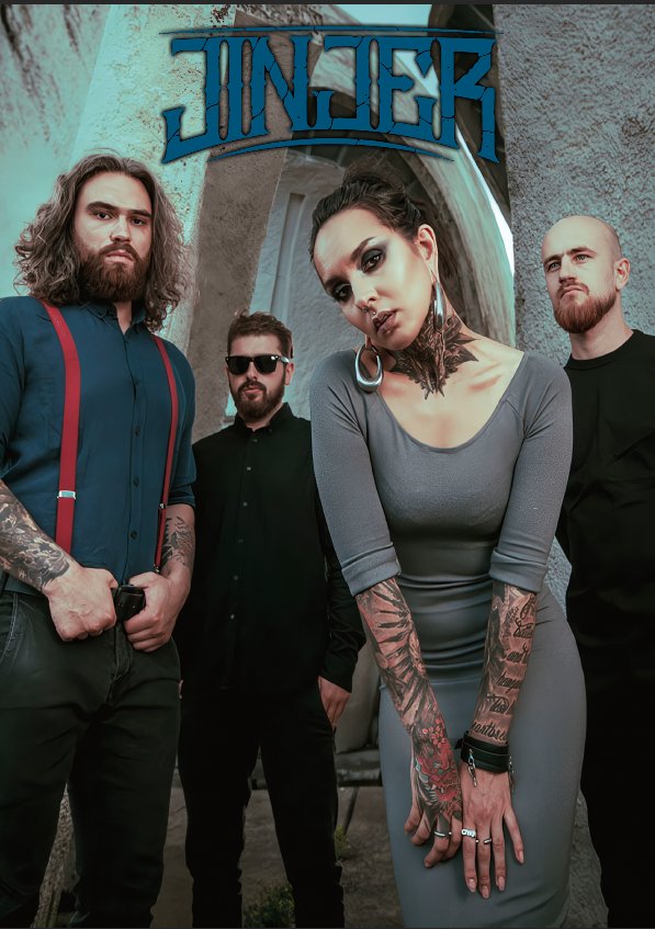 JINJER Band 3 FLAG CLOTH POSTER BANNER CD Groove Metal