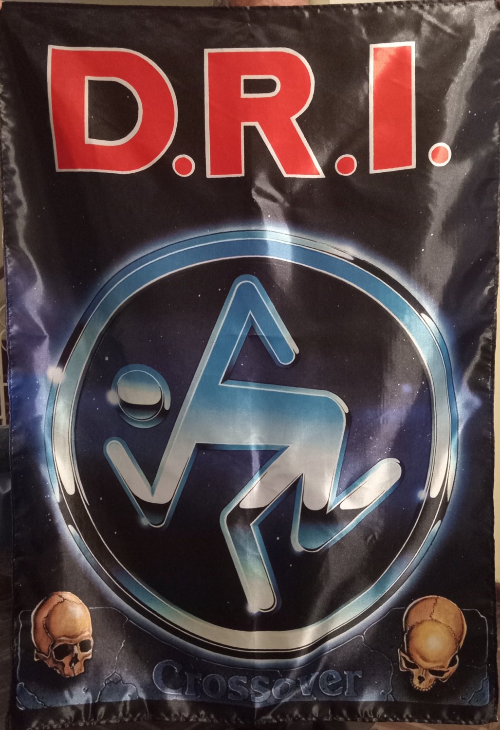 D.R.I. DRI Crossover FLAG CLOTH POSTER WALL TAPESTRY BANNER Thrash Metal