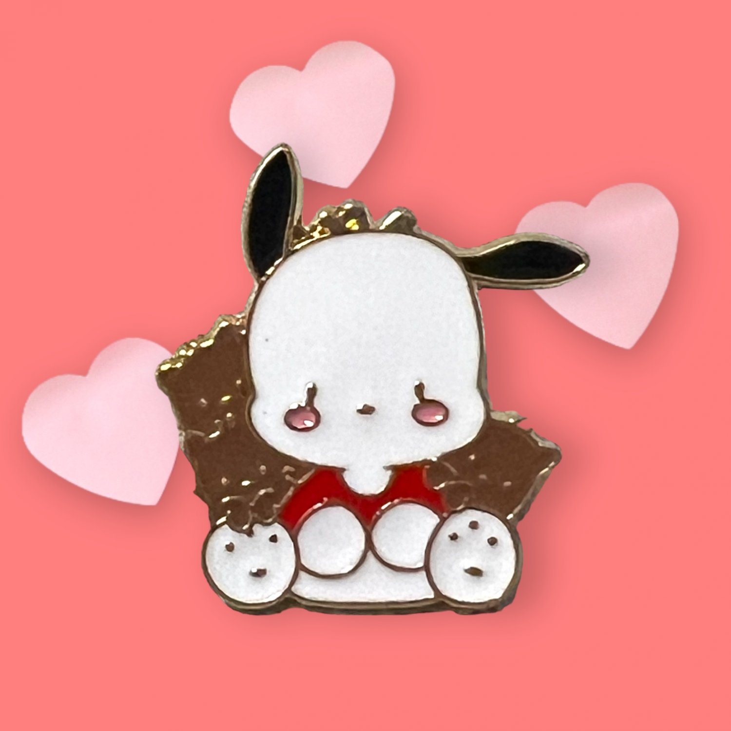 Sanrio Enamel Pin (POCHACCO with Kitties)