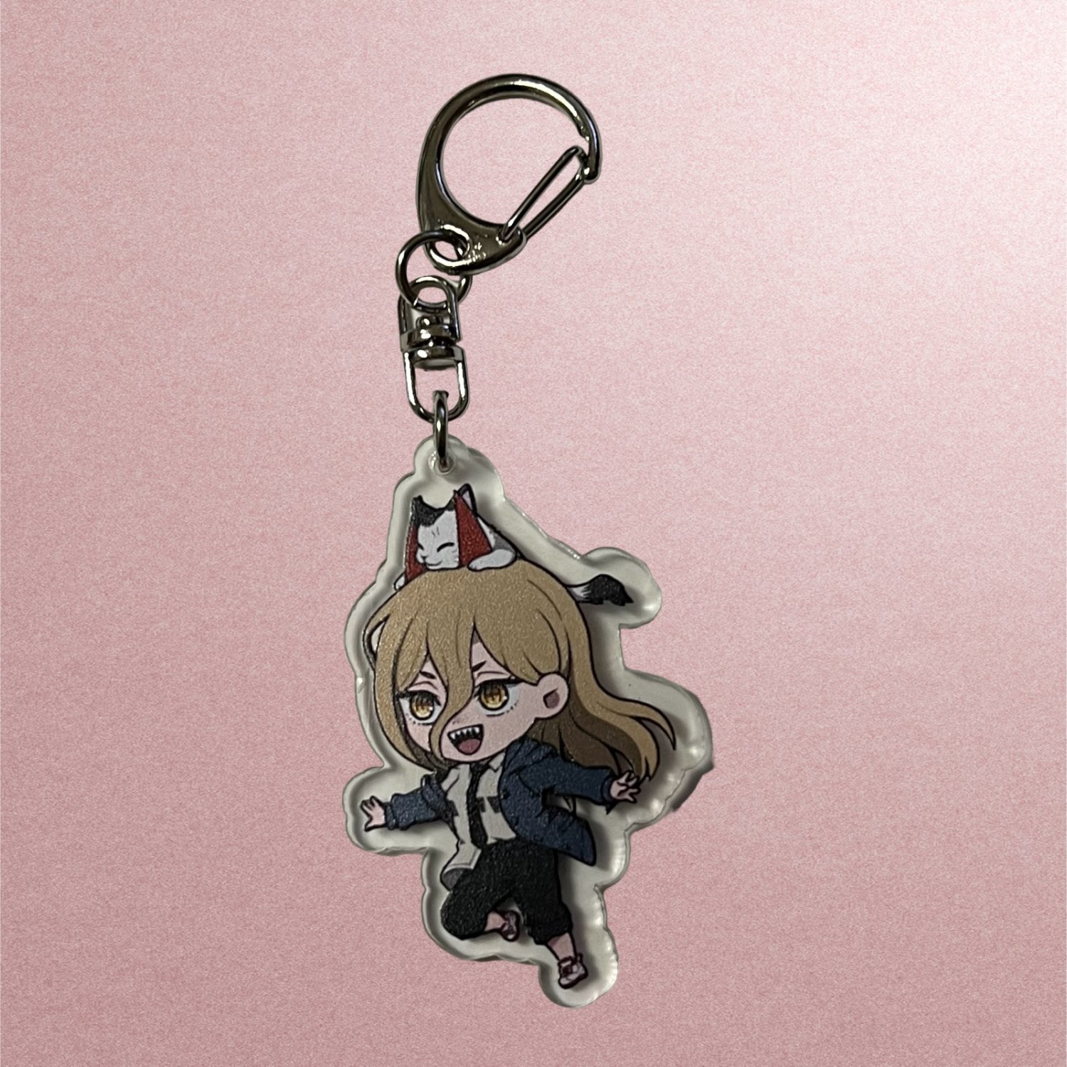 Chainsaw Man Acrylic Keychain (Power)