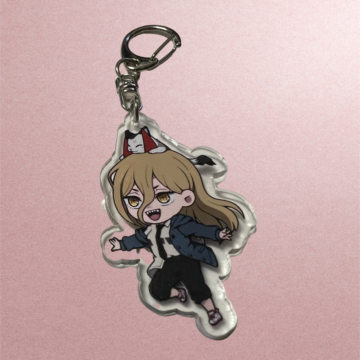 Chainsaw Man Acrylic Keychain (Power)