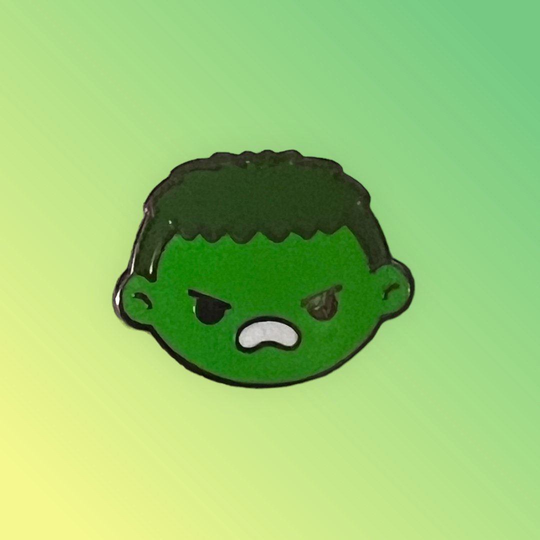 Disney Official Trading Enamel Pin Pin (Hulk v2)