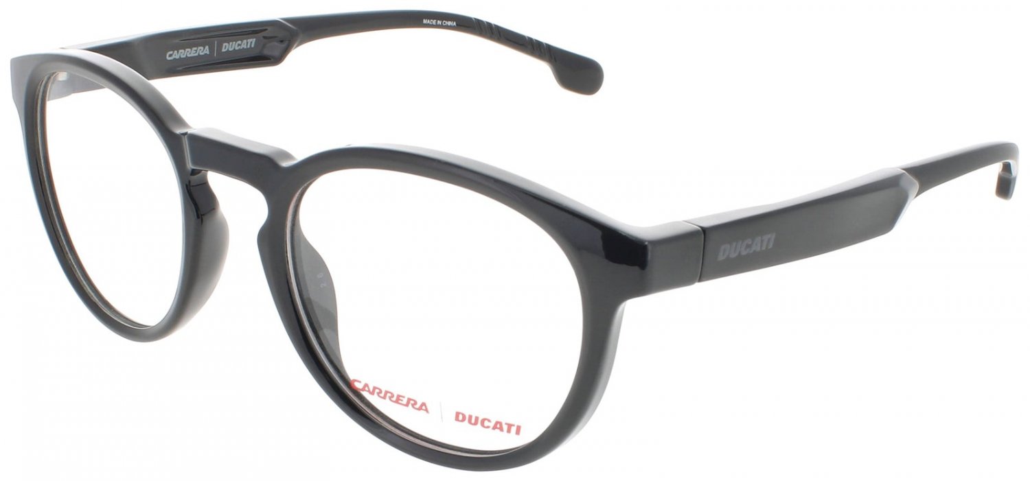 CARRERA CARDUC-019-0807-50 Eyeglasses Eye Glasses 0807 BLACK Authentic ...
