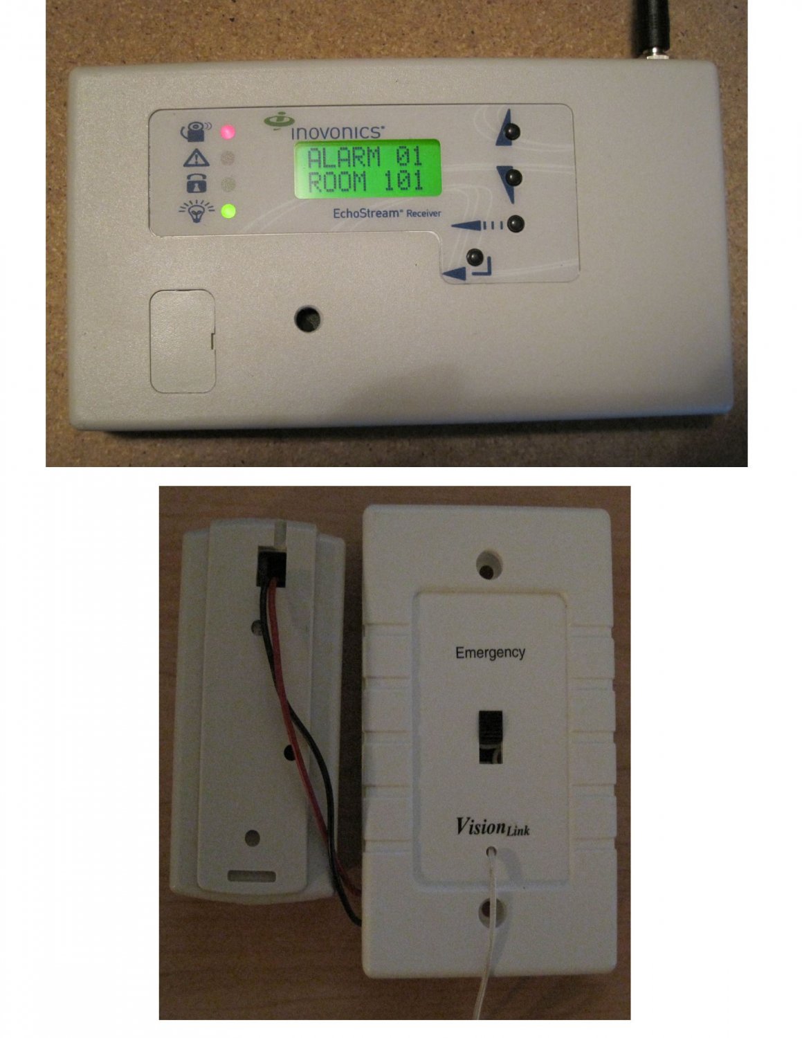 MV200E Nurse Call System with 4 pull string stations