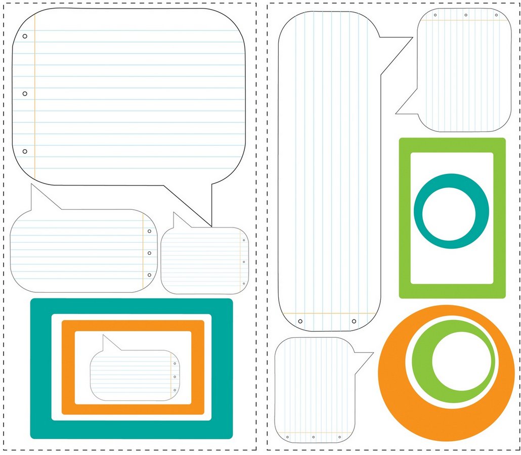 Notepad Dry Erase Wall Decals - Removable Art Stickers Room Decor