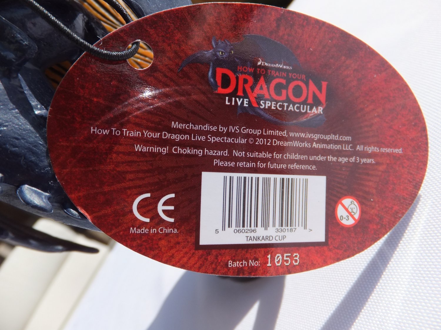 RARE How To Train Your Dragon Live Spectacular HTTYD Toothless Mug Cup ...