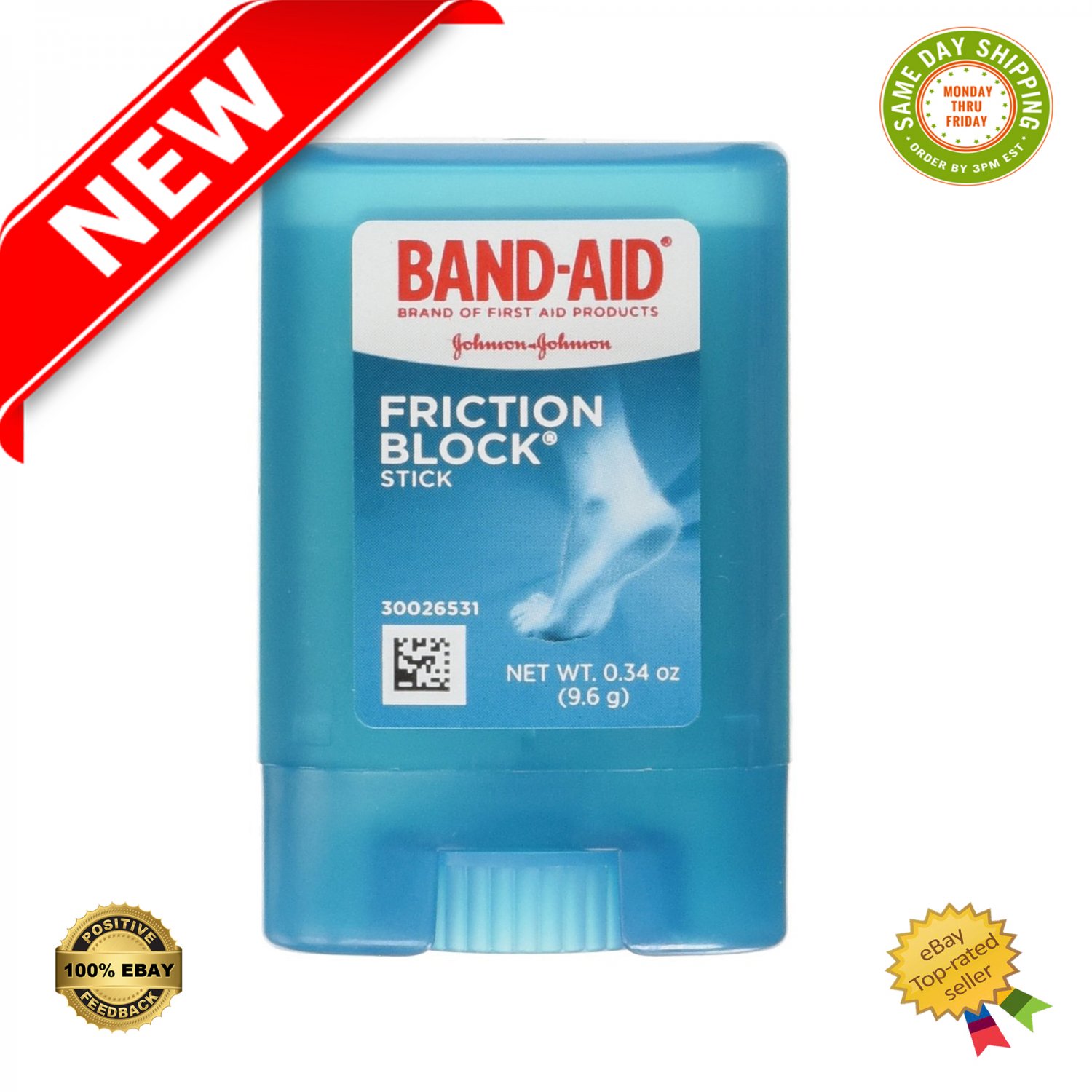 Band-Aid Friction Blister Block Stick Pack of 1 - DISCONTINUED - NEW ...