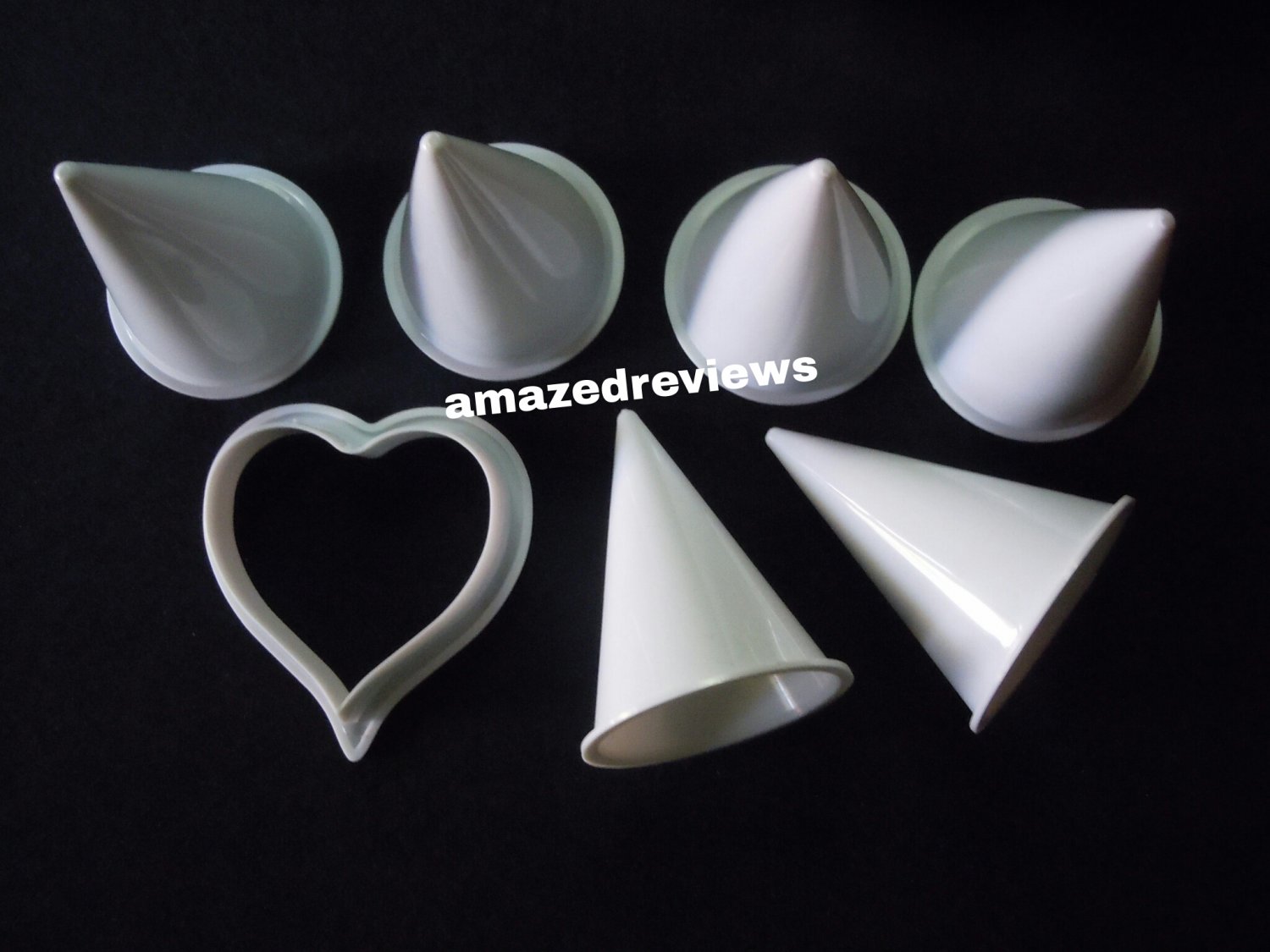 7 pc Set Calla Lily Former Fondant Cutter Cake Decorating Sugarcraft ...