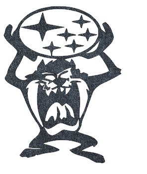 taz subaru vinyl car sticker, decal, window oracal 651