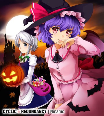 Touhou - Sakuya x Remilia (October) print