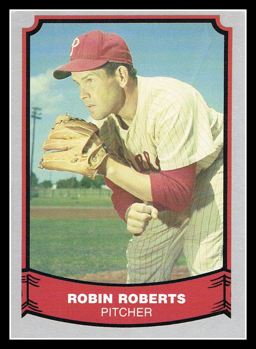 1988 Robin Roberts #15 Baseball Legends Trading Card Pacific