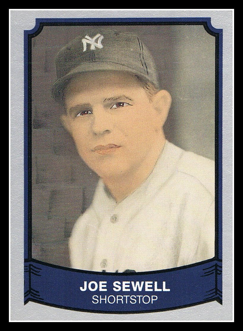 1989 Joe Sewell #125 Pacific Baseball Legends Trading Card