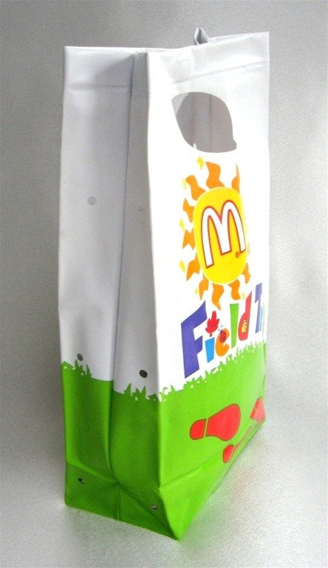 Collectible McDonald's Colorful Vinyl Lunch Bag Tote Field Trip 1992