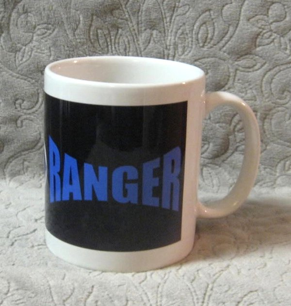 Ford Ranger Coffee Mug Cup One of A Kind Pottery Ceramic Hand Crafted