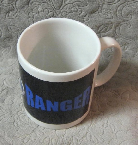 Ford Ranger Coffee Mug Cup One of A Kind Pottery Ceramic Hand Crafted