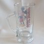 Mickey Mouse Glass Mug Cup Mouse Ear Lid Anchor Hocking HTF Unique Disney