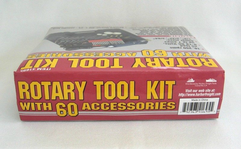 60 Pc. Rotary Tool Kit Harbor Freight Tools