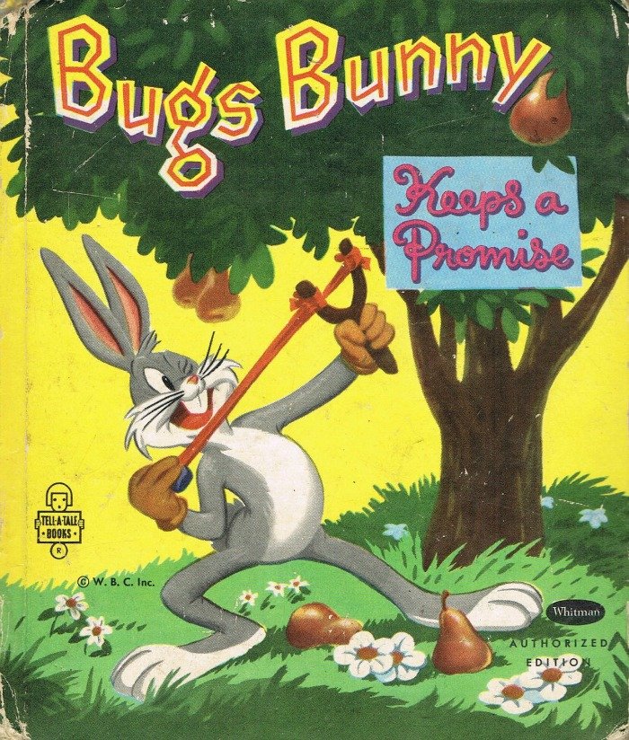 Bugs Bunny Keeps A Promise Vintage 1951 Hardcover Book